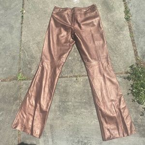 Cache | Pants & Jumpsuits | Cache Leather Pants | Poshmark